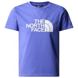 The North Face - Boy's S/S Easy Tee - T-Shirt Gr XS blau/lila