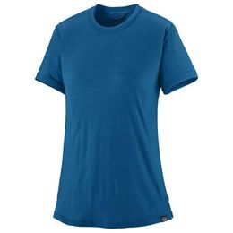 Patagonia - Women's Cap Cool Merino Shirt - Merinoshirt Gr XS blau