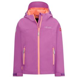 Trollkids - Kid's Telemark Jacket - Regenjacke Gr 176 lila