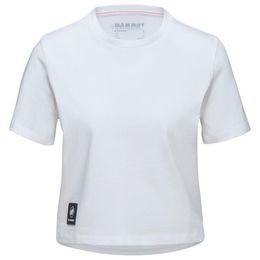 Mammut - Women's Massone T-Shirt Cropped Patch Gr XS weiß