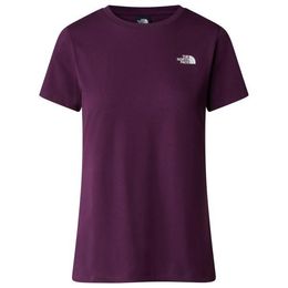 The North Face - Women's S/S Simple Dome Tee - T-Shirt Gr XS lila