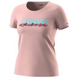 Dynafit - Women's Graphic Cotton S/S Tee - T-Shirt Gr 36 rosa