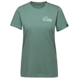 Mammut - Women's Massone T-Shirt Dreaming - T-Shirt Gr XS türkis