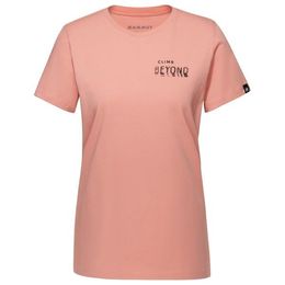 Mammut - Women's Massone T-Shirt Dreaming - T-Shirt Gr XS rosa