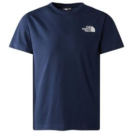 The North Face - Teen's S/S Simple Dome Tee - T-Shirt Gr XS blau