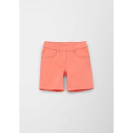 s.Oliver Hose & Shorts Regular: Short mit Elastikbund Stickerei