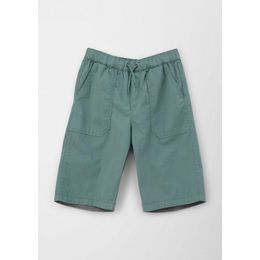 s.Oliver Hose & Shorts Bermuda in Garment dye angedeuteter Tunnelzug