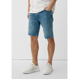 s.Oliver Jeansshorts Jeans Keith / Slim Fit / Mid Rise / Straight Leg