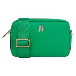 Tommy Hilfiger Mini Bag TH ESSENTIAL SC CAMERA BAG CORP, Handtasche Damen Tasche Damen Schultertasche, grün