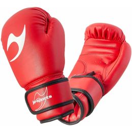 JU-SPORTS Boxhandschuhe Kids Training, rot|weiß