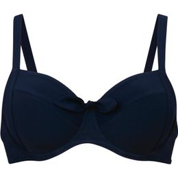 Rosa Faia Mix & Match Bikini-Oberteil, Schleife, für Damen, blau, 42G