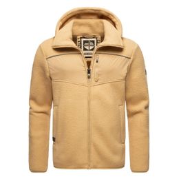 STONE HARBOUR Fleecejacke Herren, sand