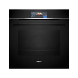 Siemens HB778G3B1 IQ700, Backofen schwarz/edelstahl, 60 cm, Home Connect Ofengröße: L (groß) ab 65 Liter Nutzinhalt: 71 Liter Heizart: Umluft, Grill, Heißluft, konventionell (Ober- & Unterhitze