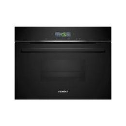 Siemens CD714GXB1 IQ700, Dampfgarer schwarz/edelstahl, 60 cm, Home Connect Ofengröße: M (mittel) 35- 64 Liter Nutzinhalt: 38 Liter Heizart: Dampfgarer