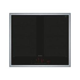 Siemens EX645HXC1E iQ700, Autarkes Kochfeld schwarz/edelstahl, 60 cm, Home Connect Montageart: Einbaugerät (integrierbar) Kochzonen: 4x Induktion Leistungsstufen: 17 Stufen