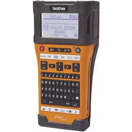 Brother P-TOUCH E550WVP Beschriftungsgerät Geeignet für Schriftband: TZe, HSe 3.5 mm, 6 mm, 9 mm, 12 mm, 18 mm, 24 mm