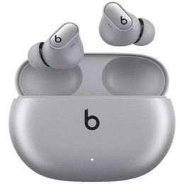 Beats Electronics Beats Studio Buds Plus HiFi In Ear Kopfhörer Bluetooth® Stereo Silber Noise Cancelling, Mikrofon-Rauschunterdrückung Ladecase, Schweißresistent, Wasserbeständig