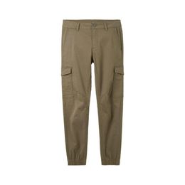 Tom Tailor Cargohose mit Elasthan, grün