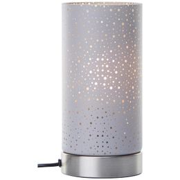 BRILLIANT LEUCHTEN Brilliant Scarlett Tischleuchte Silber, 1-flammig