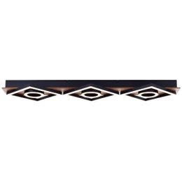 BRILLIANT LEUCHTEN Brilliant Maureen Deckenleuchte LED Braun, Schwarz, 1-flammig