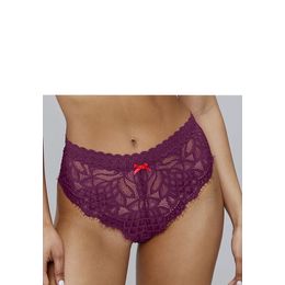 Lascana Slip 'Cara' mehrfarbig Gr. 32/34 für Damen. Mit Spitze, Schleife. Körpernah. Nachhaltig.