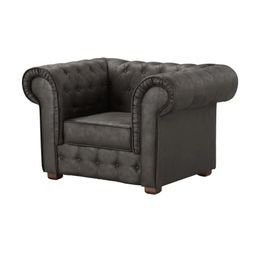Sessel Chester - grau - 121 cm - 77 cm - cm 94,0 - Sconto