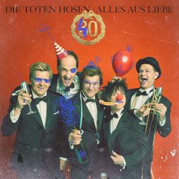 Die Toten Hosen Alles aus Liebe: 40 Jahre Die Toten Hosen CD multicolor