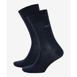 Brax Herren Socken 2er-Pack Herrensocken, Blau, Gr. 39-42