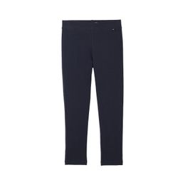 Tom Tailor Mädchen Basic Leggings mit Bio-Baumwolle, blau, Uni, Gr. 104/110