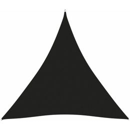 Bonnevie - Sonnensegel,Sonnenschutzsegel Oxford-Gewebe Dreieckig 3,6x3,6x3,6 m Schwarz vidaXL