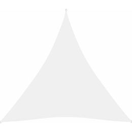 Bonnevie - Sonnensegel,Sonnenschutzsegel Oxford-Gewebe Dreieckig 3,6x3,6x3,6 m Weiß vidaXL