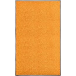 Bonnevie - Fußmatte,Türvorleger Waschbar Orange 90x150 cm vidaXL