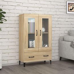 Bonnevie - Highboard,Kommode Sonoma-Eiche 70x31x115 cm Holzwerkstoff vidaXL