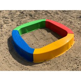 Premium Sandkasten aus Kunststoff in verschiedenen Farben 150 x 150 x 20 cm - BURI