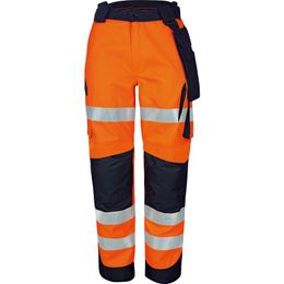 TRIZERATOP - Arbeitshose Warnschutz-Kontrast-Bundhose Größe 110 - orange