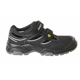 Footwear Flex Sicherheitssandale F0100-910 S1P esd src dguv 10 Gr. 44 schwarz/silber - schwarz/silber - Mascot