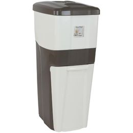 Garpet - Mülleimer 3 Fach Sortierer Mülltrenner Abfalleimer Müllsortierer Mülltrennsystem