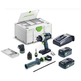 Akku-Schlagbohrschrauber tpc 18/4 5,0/4,0 I-Set quadrive, 1x 4,0/5,0 Ah - FESTOOL