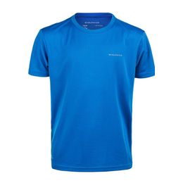 Endurance Funktionsshirt Vernon Jr. mit reflektierendem Logo, blau