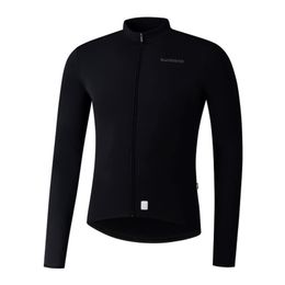 Shimano VERTEX Thermal Long Sleeve Jersey, Black