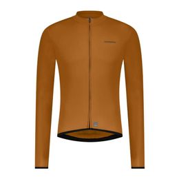 Shimano VERTEX Thermal Long Sleeve Jersey, Bronze