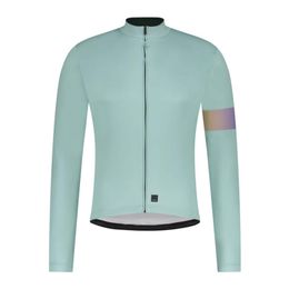 Shimano VERTEX Long Sleeves Jersey Printed, Transparent Blue