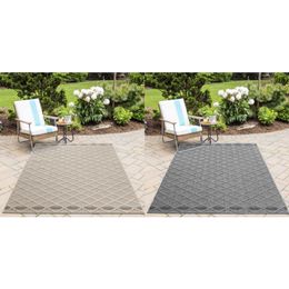 Ayyildiz In & Outdoor Teppich, Waschbarer, Wetterfest, Balkon, Terrasse, Garten
