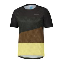 Shimano FUJIMI Short Sleeve Jersey, Brown