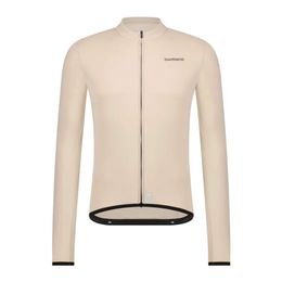 Shimano VERTEX Thermal Long Sleeve Jersey, Beige