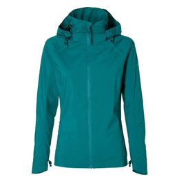 Basil Fahrrad-Regenjacke Damen Skane, teal green