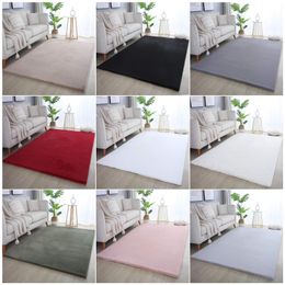 Ayyildiz Weicher Hochflor Teppich Wohnzimmer Einfarbig, Felloptik, Flauschig, Rutschfest,