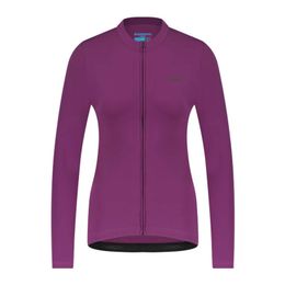 Shimano Woman's KAEDE Thermal Long Sleeve Jersey, Purple