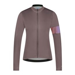 Shimano VERTEX Long Sleeves Jersey Printed, Smoky Topaz