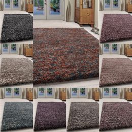 Ayyildiz Modern Hochflor Teppich Flauschiger Langflor Teppich, Shaggy Flokati, Rechteckig